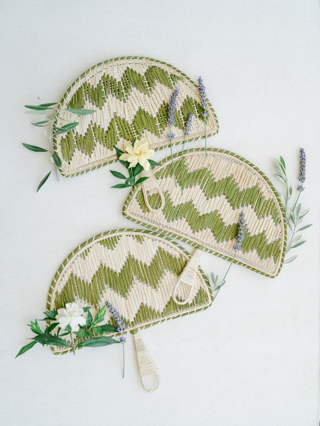 Iraca Straw Hand Fan | Artett